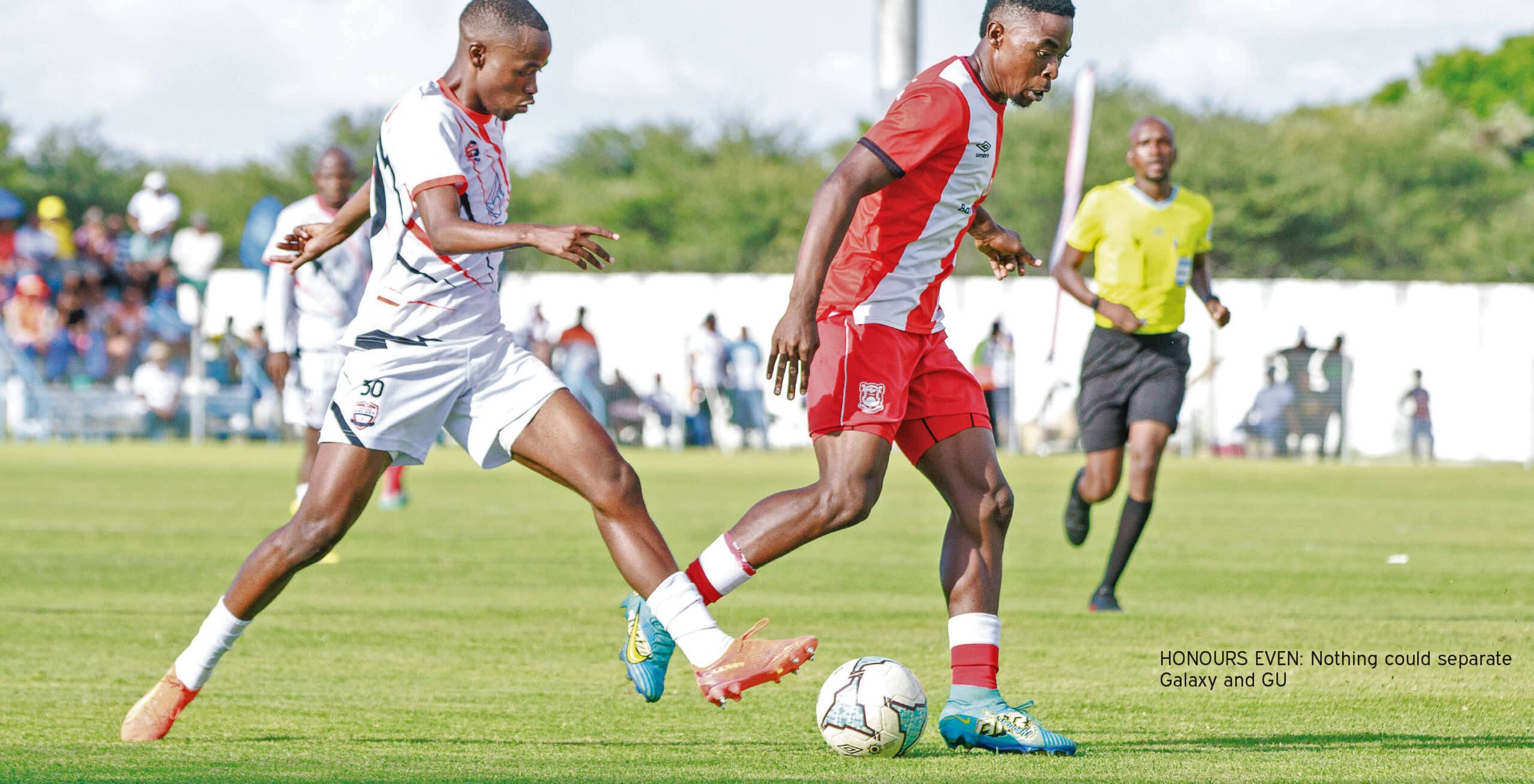 Galaxy, GU share the spoils in drab draw » TheVoiceBW